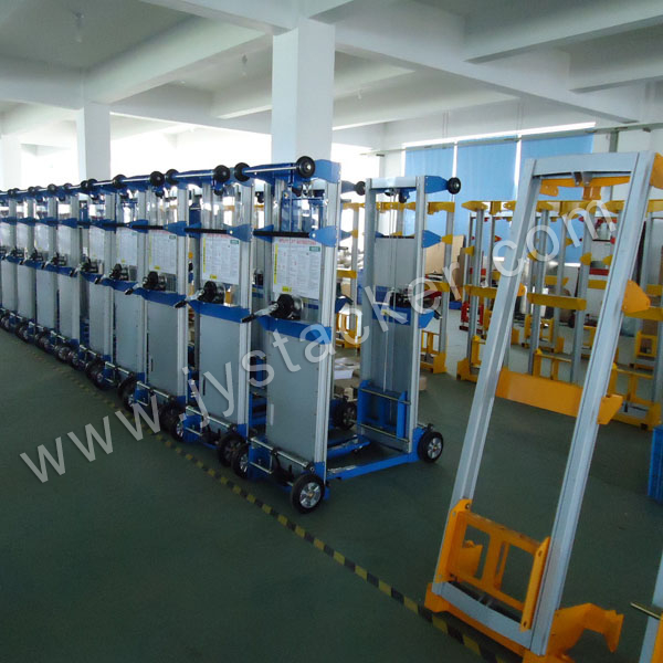 Manual Material Lift with Straddle Legs - Buy Stacker, Manual material ...